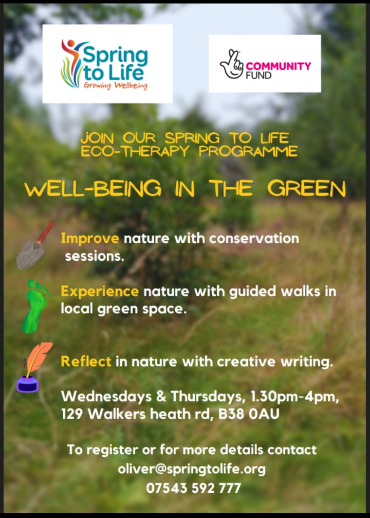 Spring to Life | Growing Wellbeing | Helping People | Success and ...